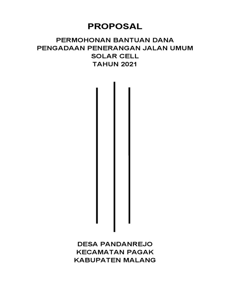 Proposal Pju | PDF