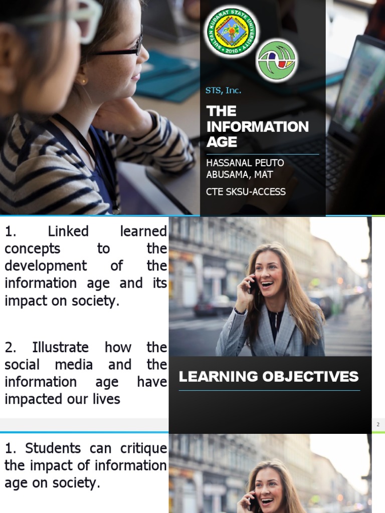 Lesson 8 The Information Age | PDF | Information | Internet