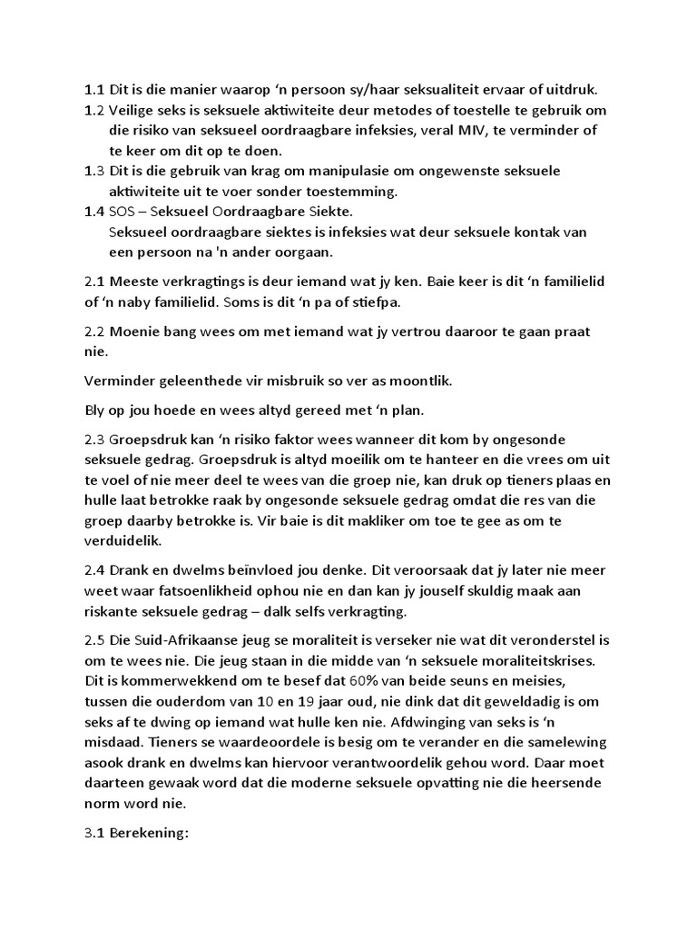 LO Taak Graad 10 | PDF