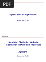 Simulated Distillation Method Overview | PDF | Chromatography | Petroleum