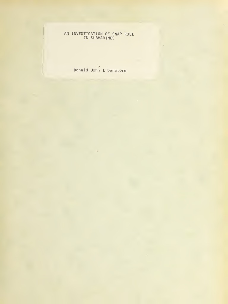 Snap Roll | PDF | Rotation Around A Fixed Axis | Center Of Mass