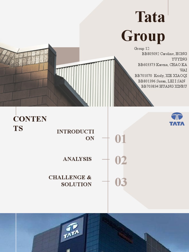 Tata Group | PDF | Economies