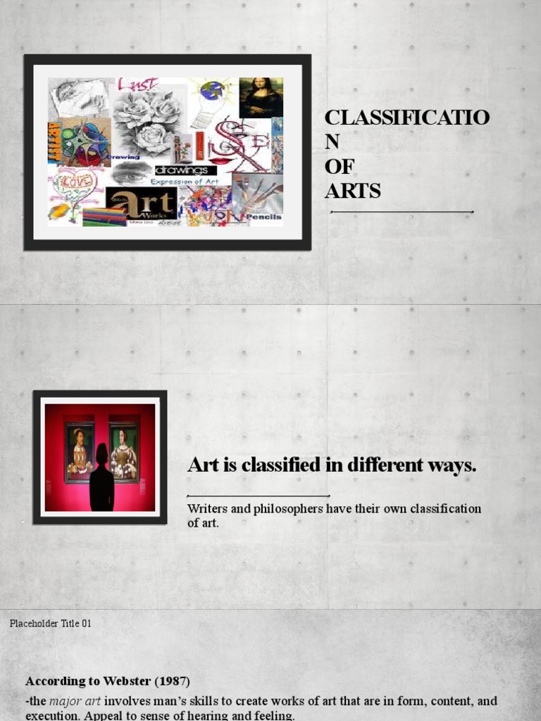 Art App (Classification of Arts | PDF | Fine Art | Paintings