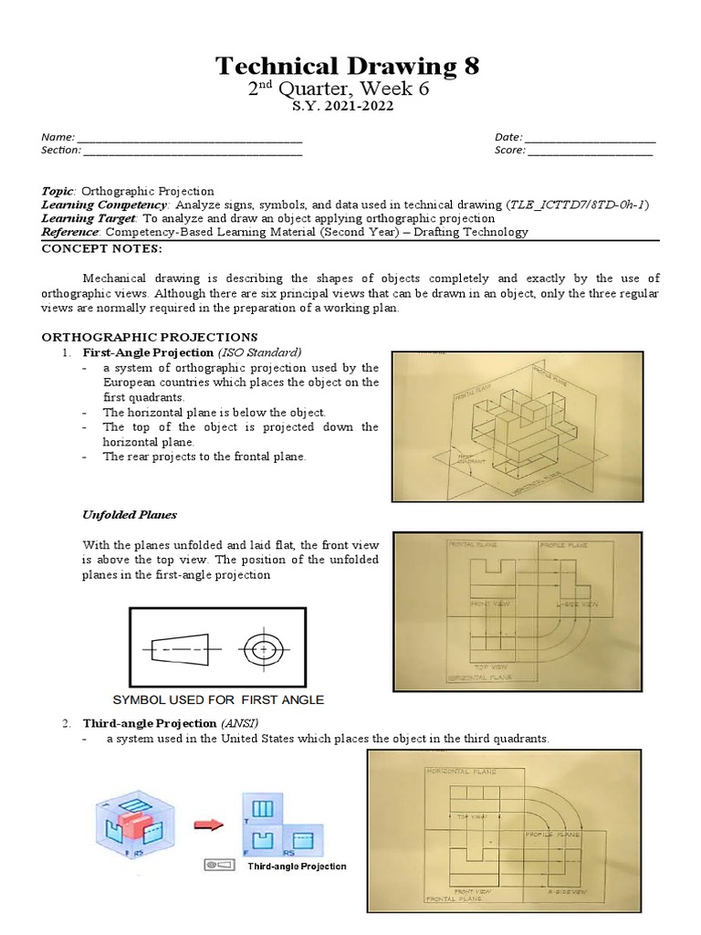 Technical Drawing 8 (Quarter 2 - Week 6) | Download Free PDF ...