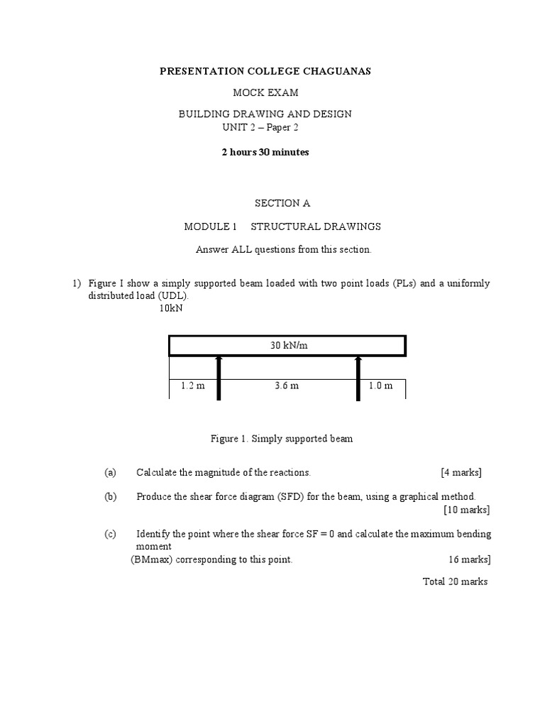 BUILDING MOCK BMED Unit 2 - Paper 2 | PDF | Construction Aggregate ...
