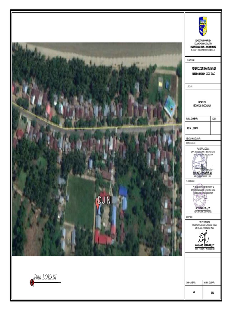 Peta Lokasi Proyek | PDF