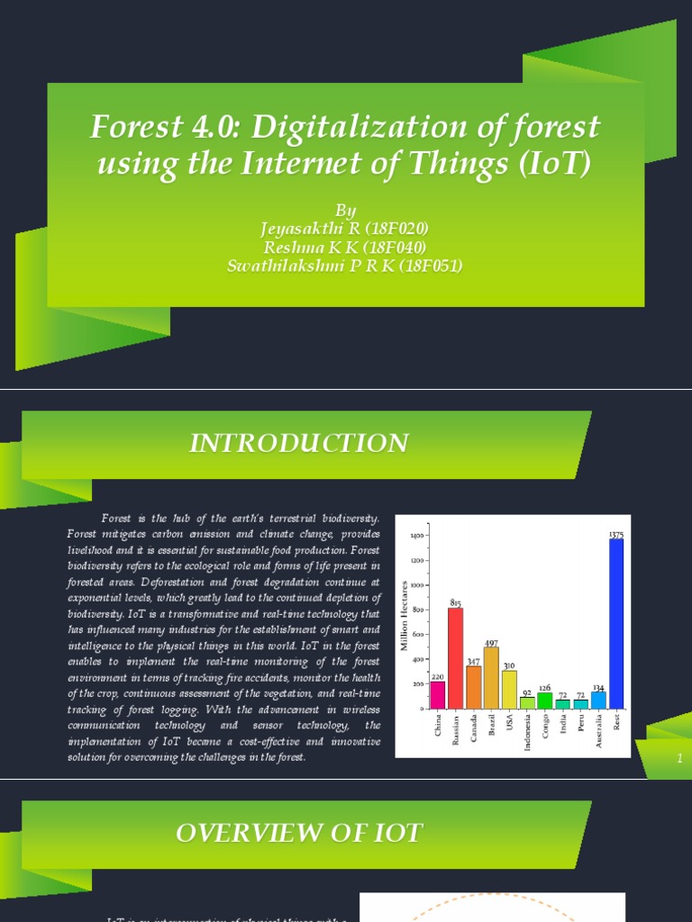 Forest 4.0: Digitalization of Forest Using The Internet of Things (Iot ...