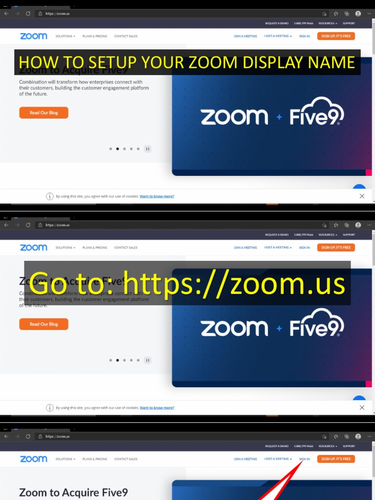 How To Setup Your Zoom Display Name | PDF