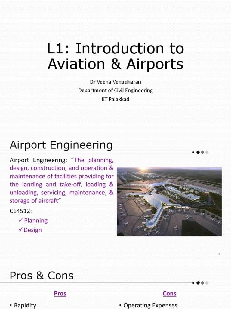 01 - Introduction To Airports | PDF | Airport | Aviation