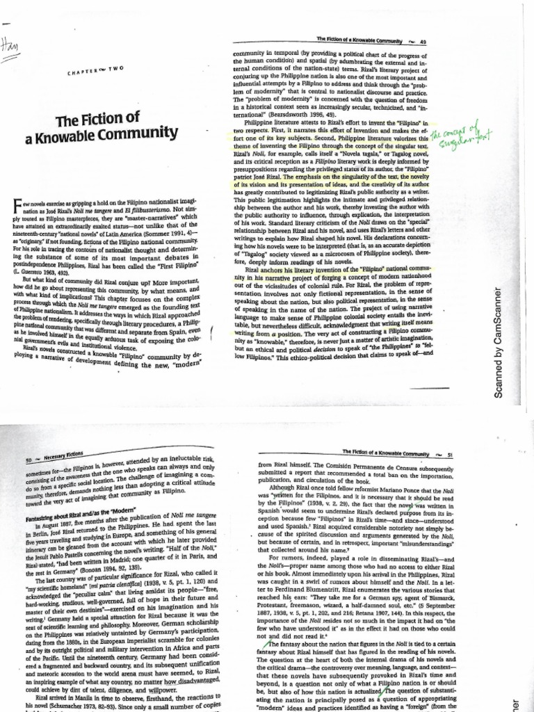 Hau The Fiction of A Knowable Community 1 | PDF