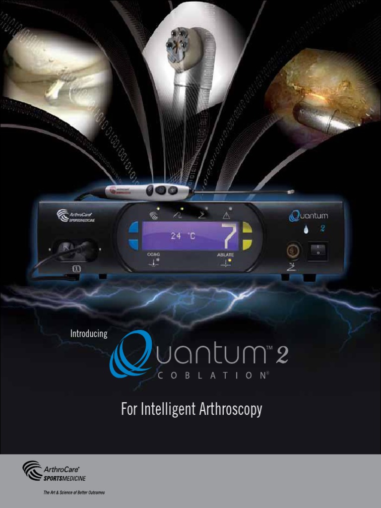 Arthrocare Coblation Quantum2 | PDF | Plasma (Physics) | Gases