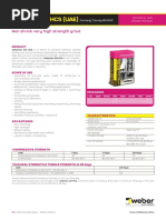 Weberep 331 TX Repair Mortar Data Sheet | PDF | Concrete | Building ...