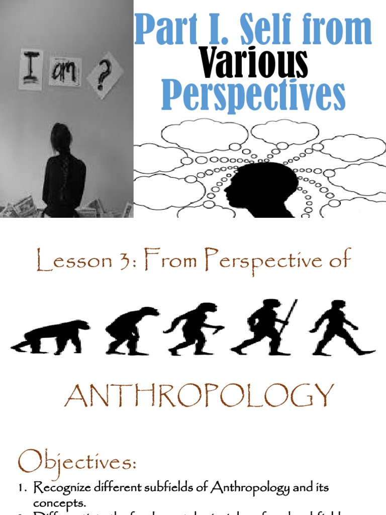 Lesson 3. From The Perspective of Anthropology | Download Free PDF ...