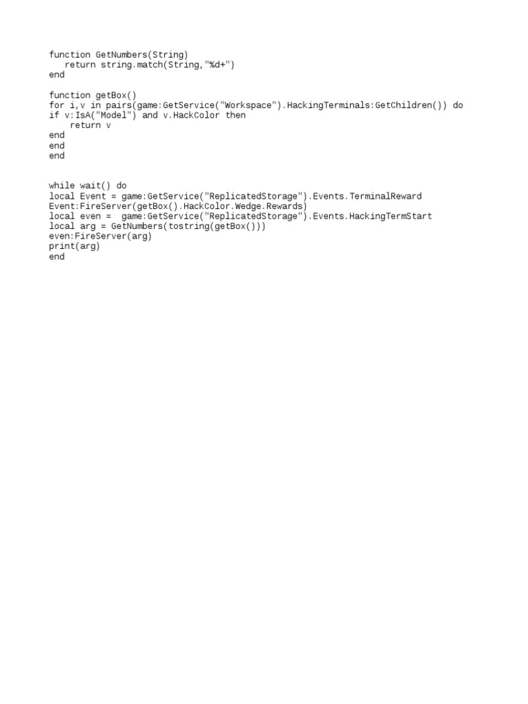 Texting Simulator Script for Roblox | PDF | Teaching Methods & Materials