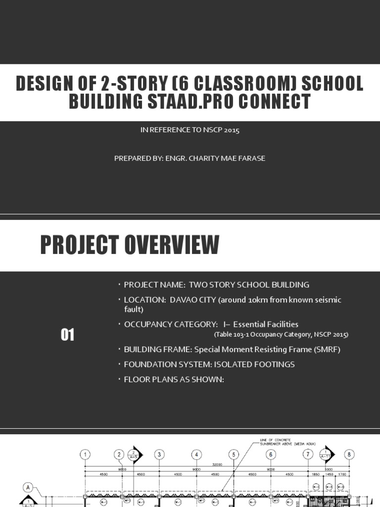 NSCP 2015: 2-Storey School Design | PDF | Structural Load | Civil ...