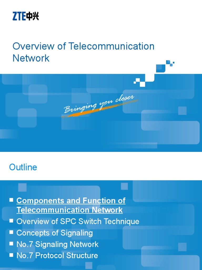 09-Overview of Telecommunication Network | PDF | Computer Network ...
