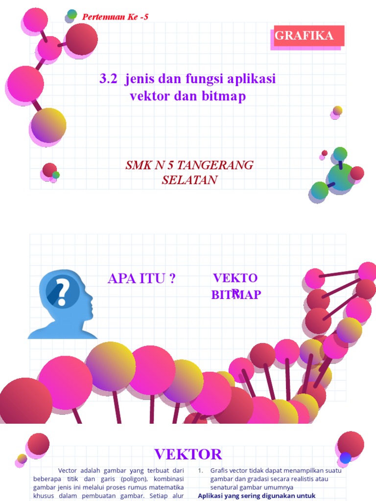 3.2 Fungsi Dan Alat Aplikasi Vektor Dan Bitmap | PDF