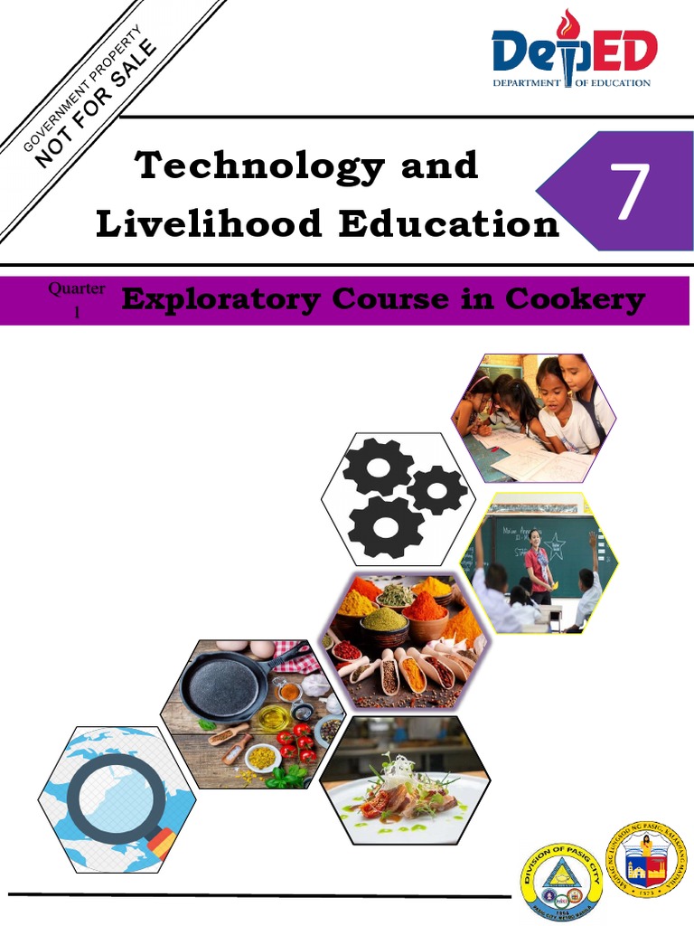 Tle-Cookery 7-Q1-M2 | PDF | Kitchen Utensil | Cooking