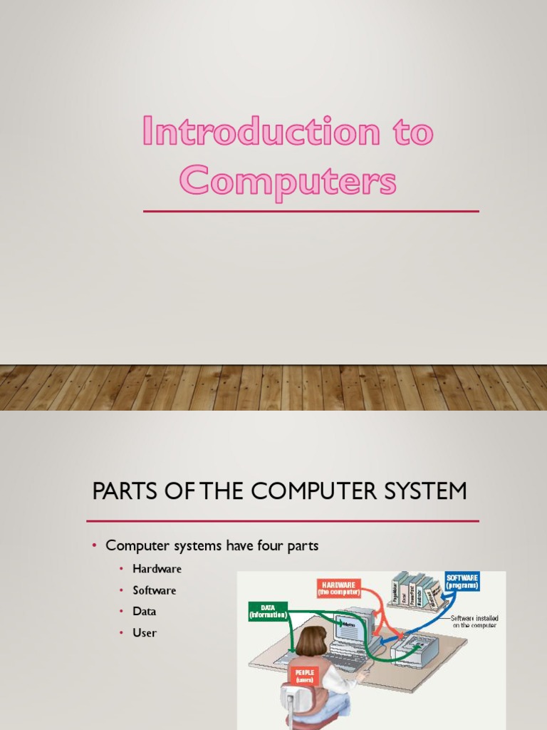 Intro Computers | PDF | Computer Data Storage | Computer Hardware