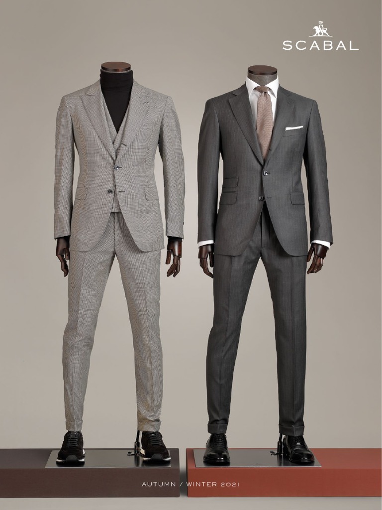 AW21 Scabal Fabric Look Book | PDF | Wool | Yarn