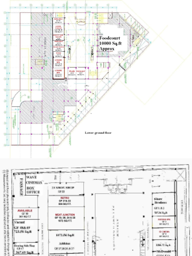 Wave Mall Noida Floor Plan | PDF