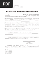 DAR Clearance For CLOA/EP Covered Land Transaction (A.O. 8, Series of ...