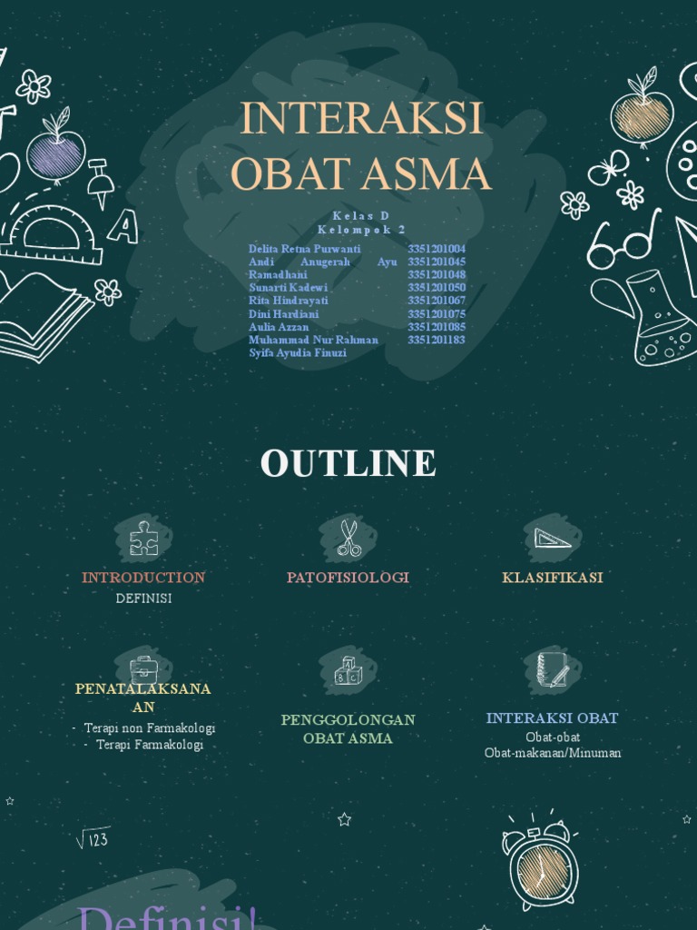 D - 2 - Interaksi Obat Asma Fix | PDF