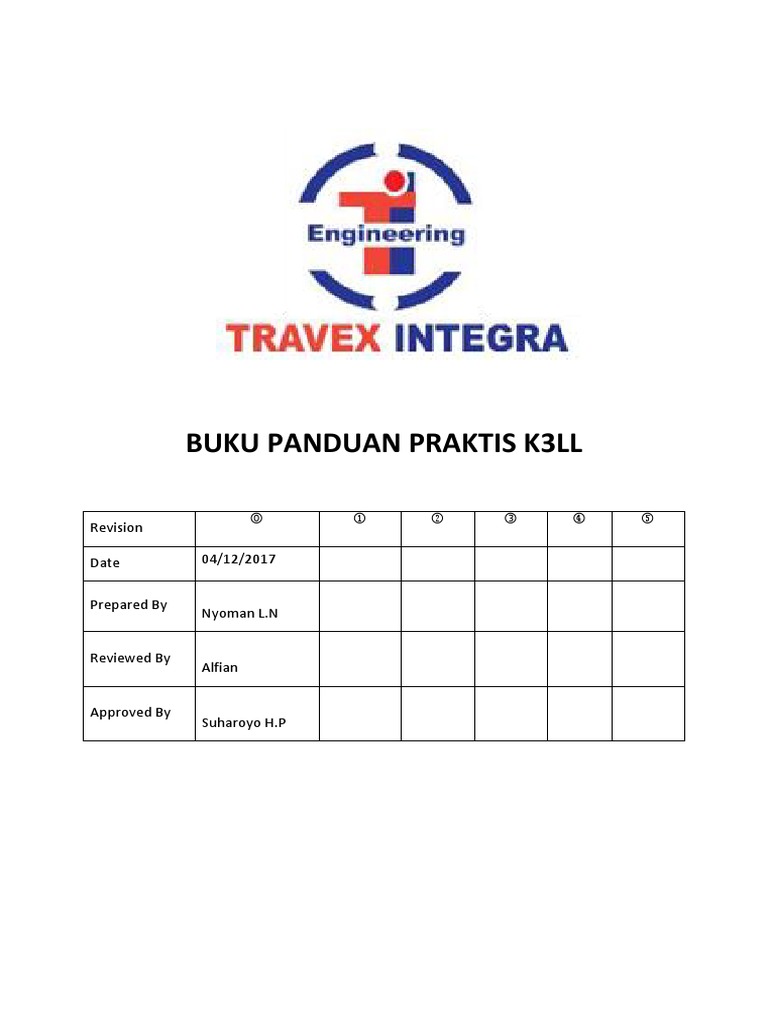 Buku Saku Panduan Praktis K3LL | PDF