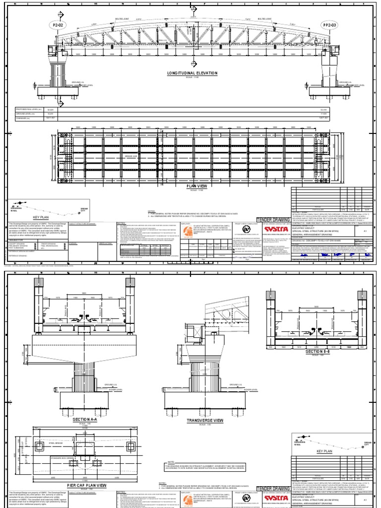 Tender Drawing: Key Plan | PDF | Civil Engineering