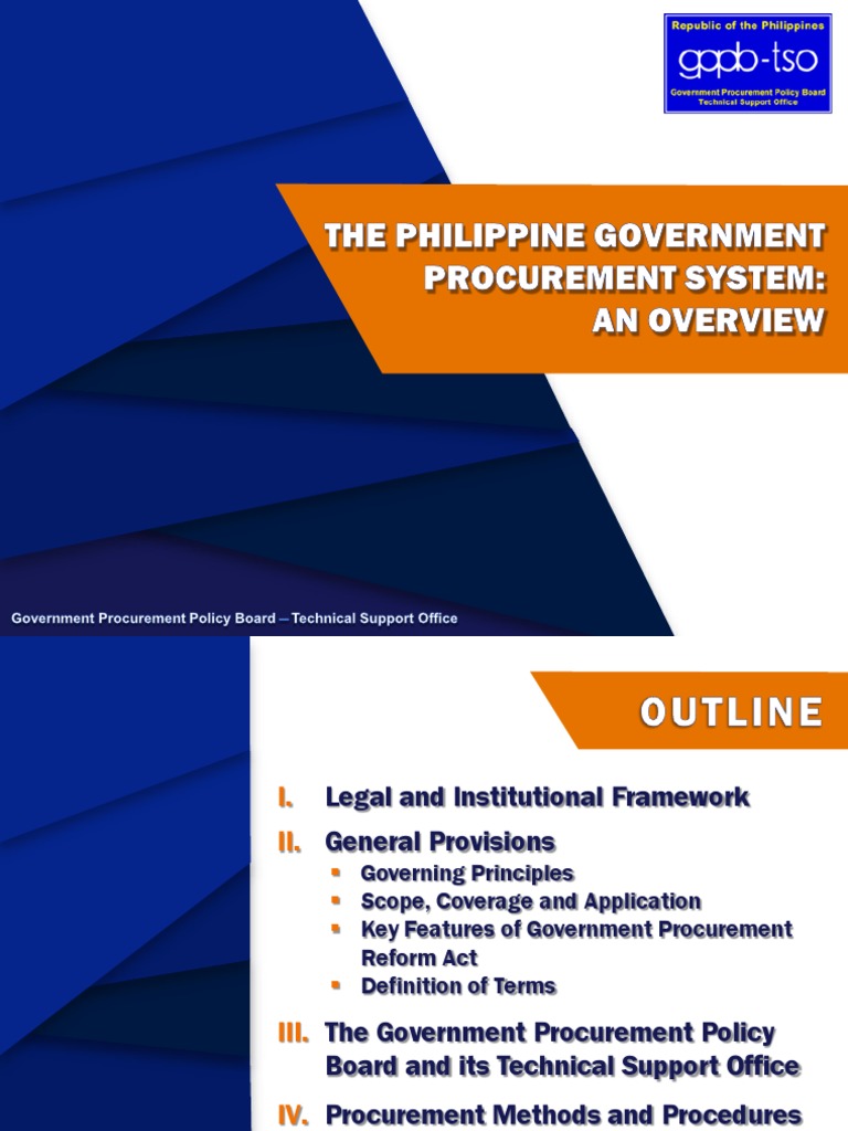 PPP On Overview of RA 9184 | PDF | Procurement | Economies