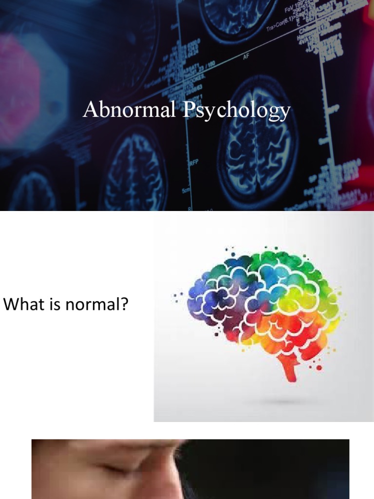 Abnormal Psychology AA | PDF | Mental Disorder | Major Depressive Disorder