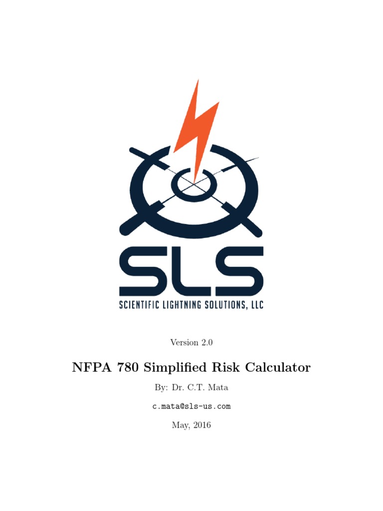 NFPA 780 Simplified Risk Calculator | PDF | Area | Vertex (Geometry)