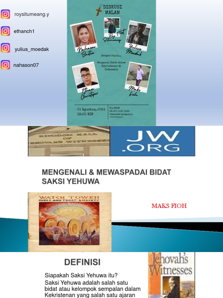 Sekte Dalam Kekristenan Di Indonesia | PDF