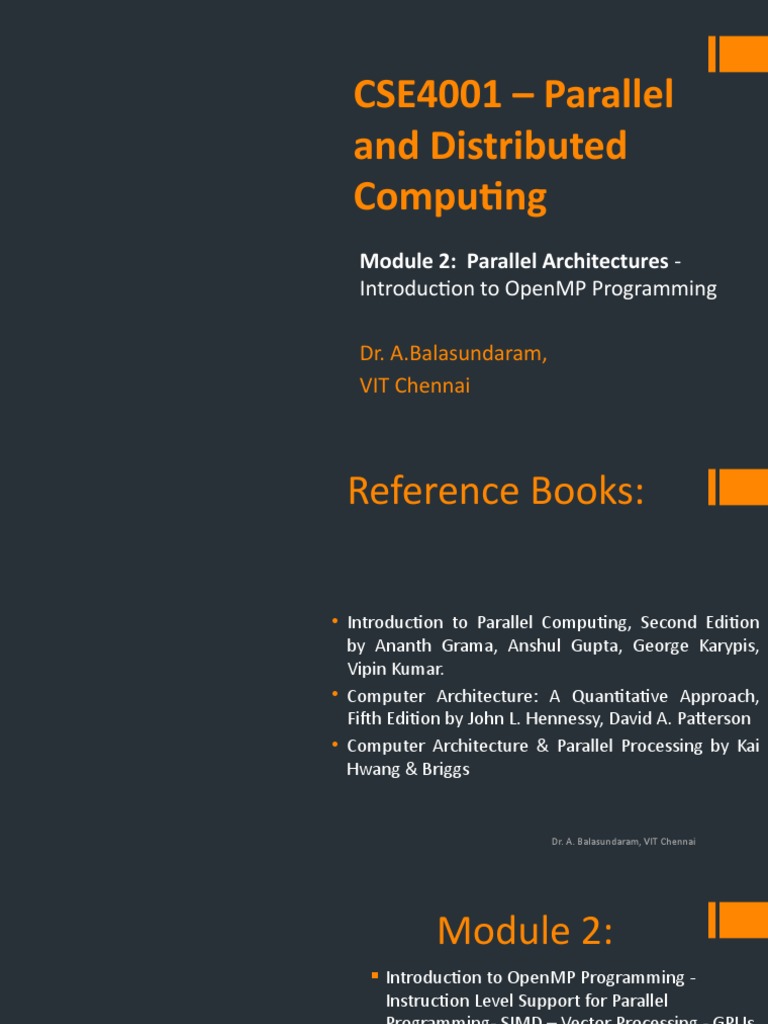 pdc2: MODULE2 | PDF | Parallel Computing | Central Processing Unit