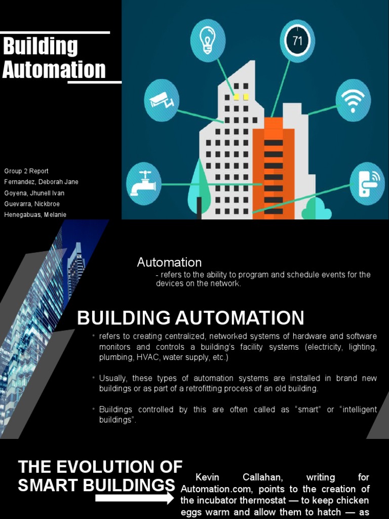 Group 2 Presentation FINAL PPT2 | PDF | Building Automation | Automation