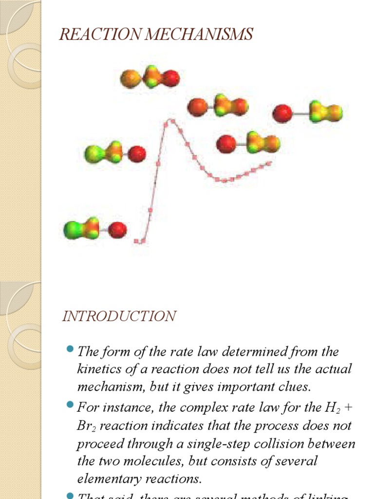 Reaction Mechanisms | PDF | Reaction Rate | Chemical Kinetics