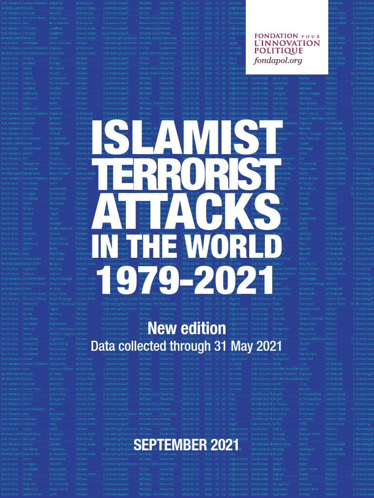 Islamist Terrorist Attacks in The World (1979-2021) | PDF