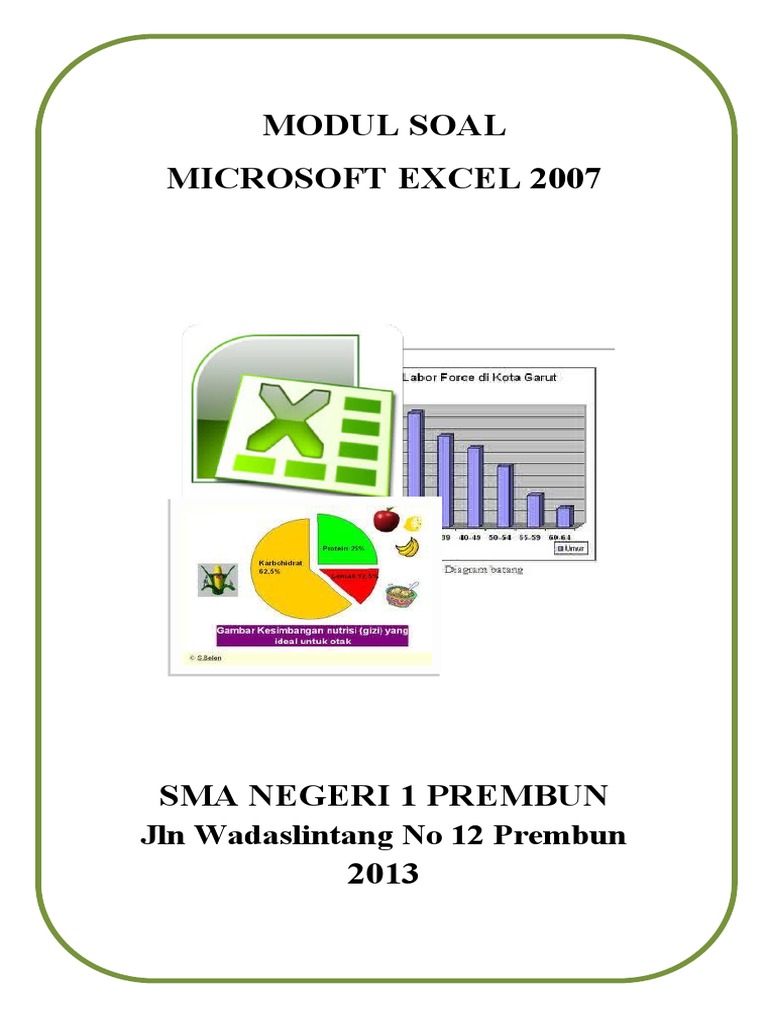 MODUL Soal Praktikum Excel | PDF