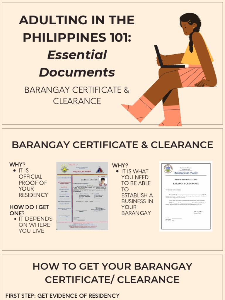 How To Get Barangay Clearance | PDF | Identity Document | Document