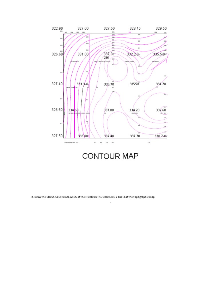 Contour Map Landscape | PDF