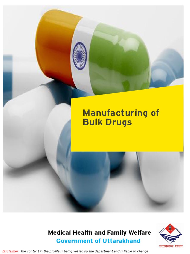 IP UK Manufacturing of Bulk Drugs | PDF | Generic Drug | Pharmaceutical ...