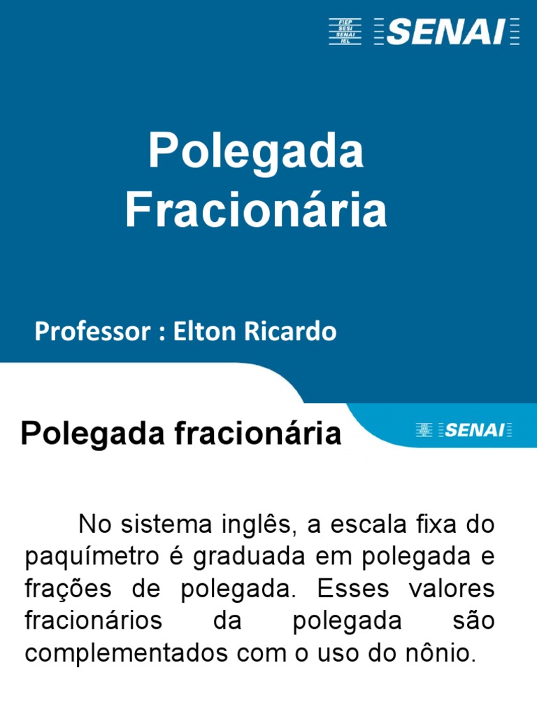 Polegada Fracionaria | PDF