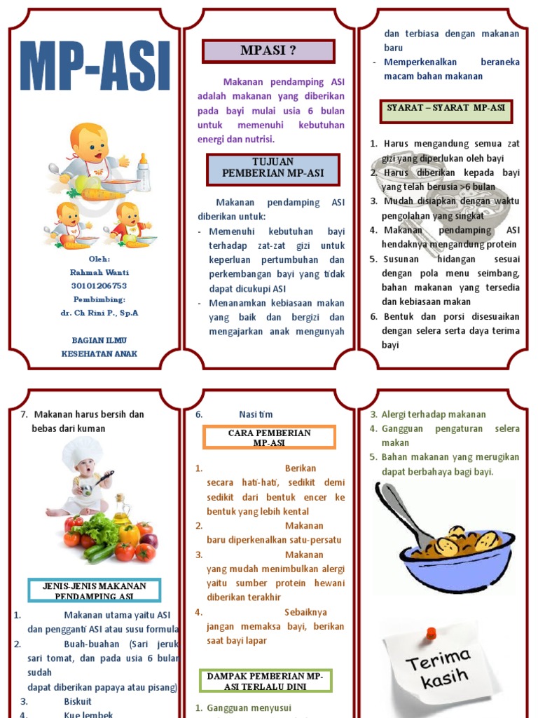 Leaflet MPASI | PDF