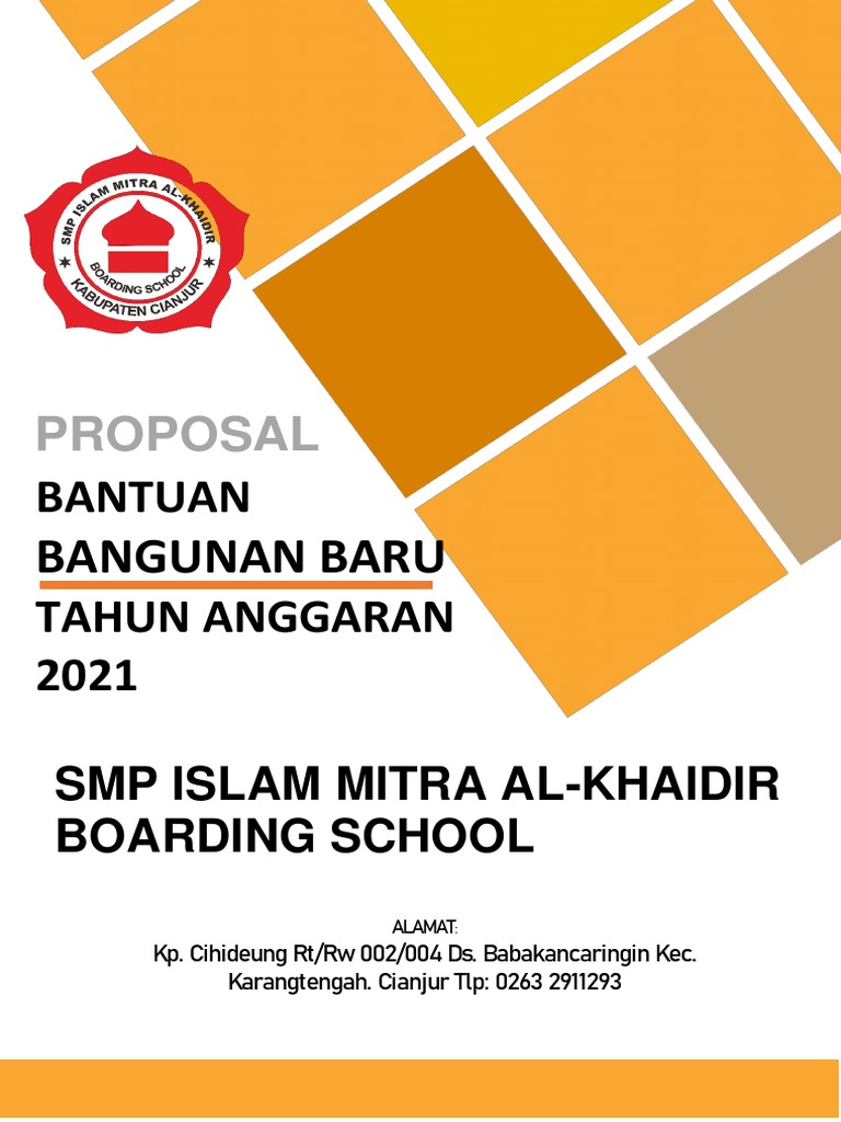 Proposal Pengajuan Ruangan Baru 2021 | PDF