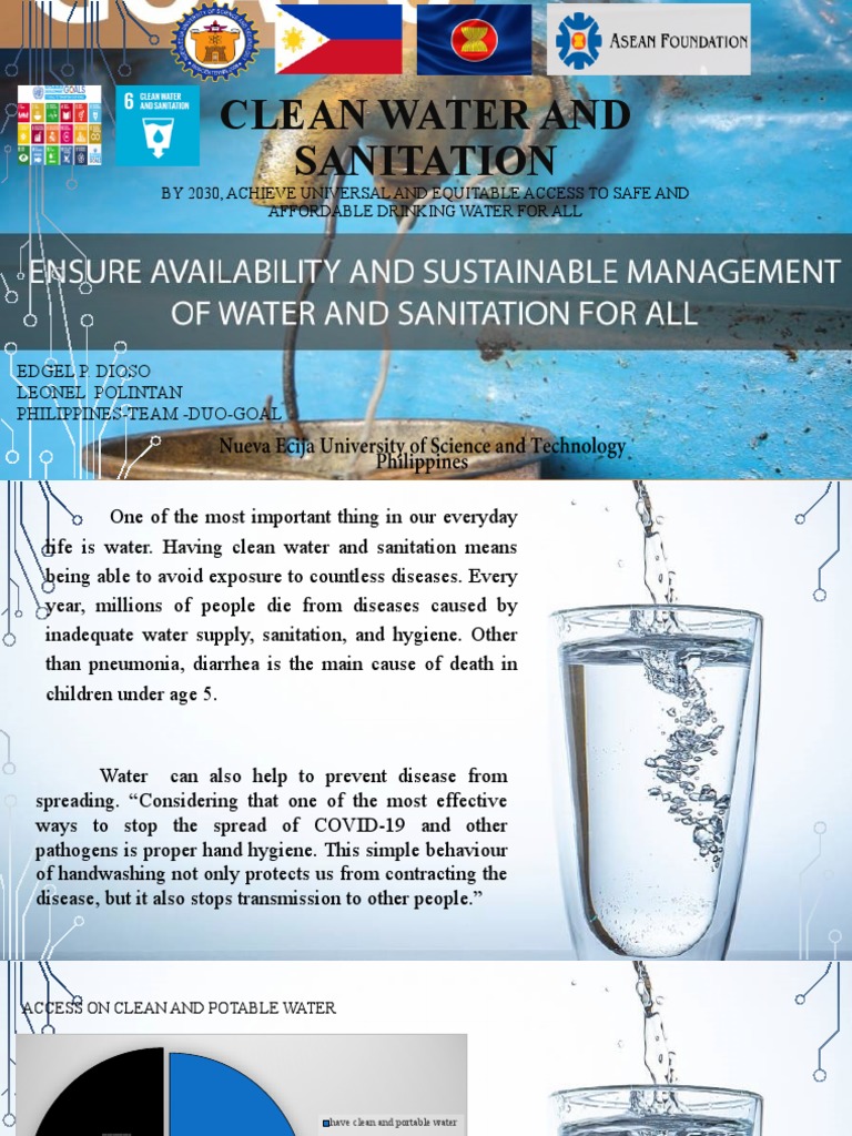 Clean Water and Sanitation Solutions | PDF | Drinking Water | Sanitation