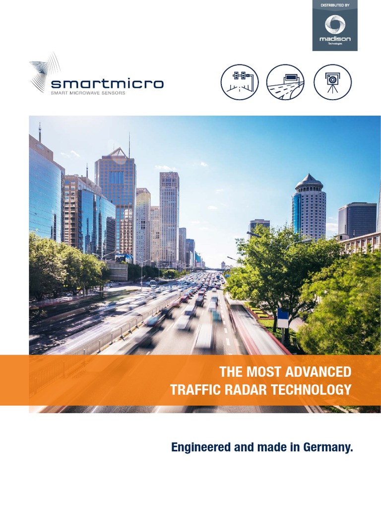 Smartmicro-Traffic Radar Product Brochure 2017 Web MT | PDF | Traffic ...
