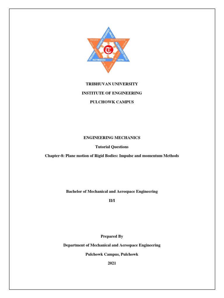 Tutorial 8 Motion MI | PDF | Rotation Around A Fixed Axis | Geometry
