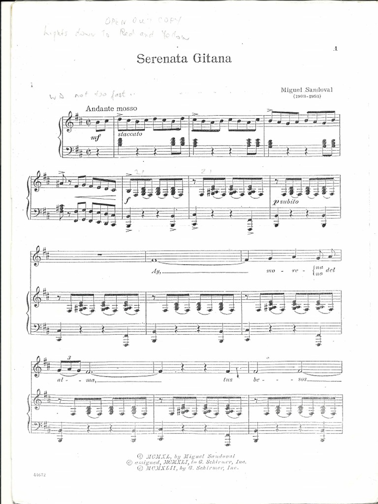 Serenata Gitana | PDF
