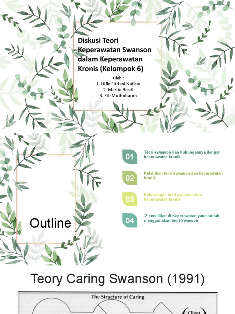 Swanson Theory Kelompok 6 | PDF | Sains & Matematika