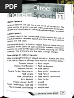 Grade 8 Direct and Indirect Speech Worksheet | PDF